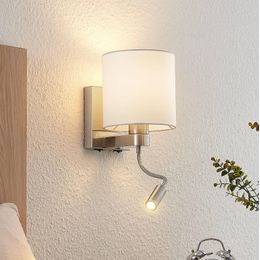 LUCANDE Wandlampe Brinja, 45 cm, schwenkbar, Leselicht, E27