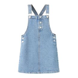 Mango Kids Latzrock 'MIA' M&auml;dchen Gr&ouml;&szlig;e 152 blue denim