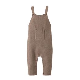 Mango Kids Latzhose 'YORK1' Gr&ouml;&szlig;e 80 schoko