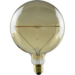 Segula LED-Leuchtmittel "LED Globe 150 gold - Balance", gold, L:220cm &Oslash;:15cm, Leuchtmittel, LED Globe 150 gold - Balance, E27, 5W, CRI 90, dimmbar