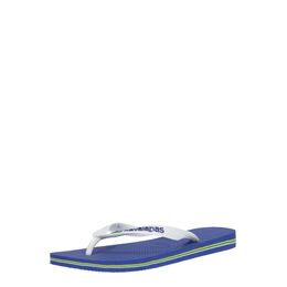 HAVAIANAS Beach & Pool Shoes 'Brasil' female size 47/48 Navy / White