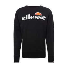 Ellesse Sweatshirt 'Succiso' Herren Gr&ouml;&szlig;e M mandarine / grenadine / schwarz / wei&szlig;
