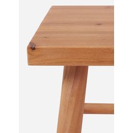bonprix Holz Hocker, beige