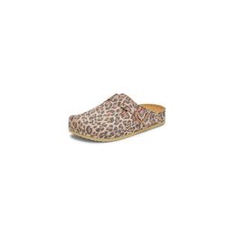 MUBB - Pantoffel Nana, beige, Gr. 41 - Leder