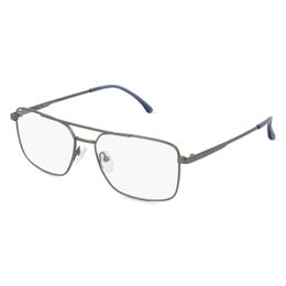 Fielmann BD 563 CL Brille Herren | Fassung: Vollrand, Quadratisch, Gun Gl&auml;nzend