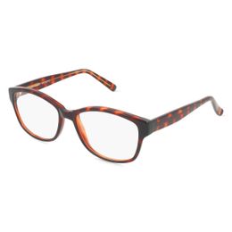 Fielmann MC 613 CL Brille Damen | Fassung: Vollrand, Butterfly, Havanna Gl&auml;nzend