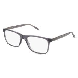 Fielmann ABC 076 CL Brille Herren | Fassung: Vollrand, Quadratisch, Grau Transparent
