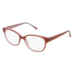Fielmann MC 607 CL Brille Damen | Fassung: Vollrand, Oval, Flieder Braun