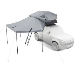 Thule Approach 2 Vordach f&uuml;r Dachzelt Gr&ouml;&szlig;e L asland grey - Vorzelte & Zubeh&ouml;r f&uuml;r Dachzelte