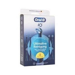 Braun Oral-B iO Ultimative Reinigung 8er, Aufsteckb&uuml;rste schwarz, &Uuml;berlegene Plaque-Entfernung