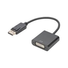 Digitus DisplayPort auf DVI Adapter / Konverter schwarz