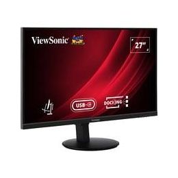 Viewsonic VG2709U-2K, LED-Monitor 69 cm (27 Zoll), schwarz (matt), QHD, IPS, USB Hub, USB-C, RJ45, 100Hz Panel