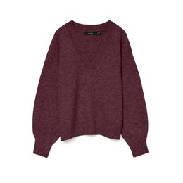 Véro Moda VERO MODA Pullover 'VMBoom' Damen Größe M weinrot