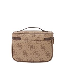 Guess Cosmetic Bag 'BERTA TOILETRY TRAIN CASE' female Brown size One Size