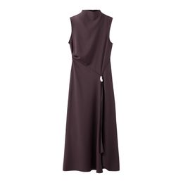 Mango Kleid 'Elea' Damen Gr&ouml;&szlig;e 40 dunkelbraun Winterkleid
