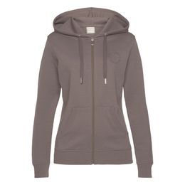 Bench Sweatjacke Damen Gr&ouml;&szlig;e XS/S braun