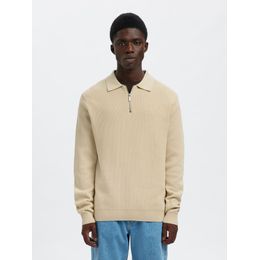 Selected Pullover Herren Gr&ouml;&szlig;e L sand