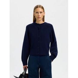 Selected Strickjacke Damen Gr&ouml;&szlig;e M nachtblau