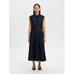 Selected Kleid Damen Gr&ouml;&szlig;e 38 marine Winterkleid