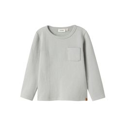 Lil'atelier Shirt Jungen Gr&ouml;&szlig;e 122/128 hellgrau