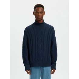Selected Pullover Herren Gr&ouml;&szlig;e M blau