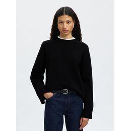 Selected Pullover Damen Gr&ouml;&szlig;e M schwarz