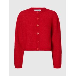 Selected Strickjacke Damen Gr&ouml;&szlig;e M rot