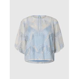 Selected Top Damen Gr&ouml;&szlig;e XS creme / pastellblau