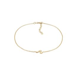 Elli Fu&szlig;schmuck 'Welle' Damen Gr&ouml;&szlig;e 25 gold
