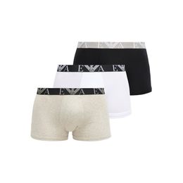 Emporio Armani Boxershorts Herren Gr&ouml;&szlig;e L beigemeliert / schwarz / wei&szlig;