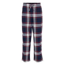 Hollister Pyjamahose Herren Gr&ouml;&szlig;e XXL marine / weinrot / wei&szlig;
