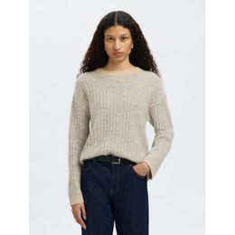 Selected Pullover Damen Gr&ouml;&szlig;e XXL beigemeliert