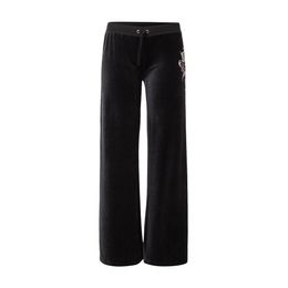 Juicy Couture Hose 'WRAP YOU UP' Damen Gr&ouml;&szlig;e 38 rosa / schwarz / silber