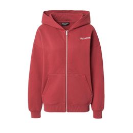 Pegador Sweatjacke 'LANCY' Damen Gr&ouml;&szlig;e XL feuerrot / wei&szlig;