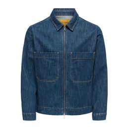Only & Sons Only & Sons Jacke 'ONSCassel' Herren Gr&ouml;&szlig;e XL blau