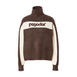 Pegador Pullover 'SEGOVIA' Damen Gr&ouml;&szlig;e XS braun / wollwei&szlig;