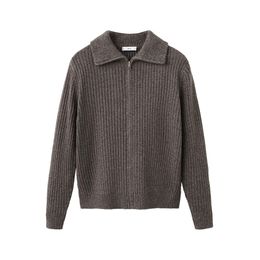 Mango Man Strickjacke 'JOANZ' Herren Gr&ouml;&szlig;e XL braunmeliert