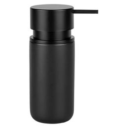 Wenko Seifenspender "Silo" in Schwarz - 250 ml - 36% | Putzutensilien