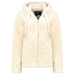Geographical Norway Fleecejacke "Urose" in Creme - 68% | Gr&ouml;&szlig;e XL | Damenjacken