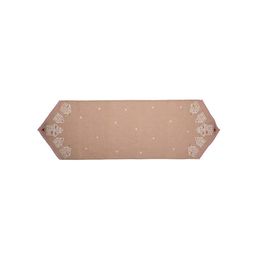 Clayre & Eef Clayre & Eef Tischl&auml;ufer in Hellbraun - (L)160 x (B)50 cm - 22% |