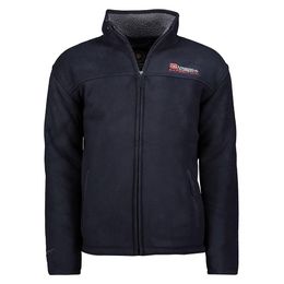 Geographical Norway Fleecejacke "Usine" in Dunkelblau - 72% | Gr&ouml;&szlig;e XL | Herren-pullover-sport