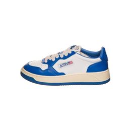 AUTRY Leder-Sneakers "Autry" in Wei&szlig;/ Blau - 31% | Gr&ouml;&szlig;e 37 | Damen-sneakers