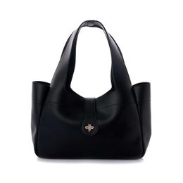 Lucky Bees Schultertasche in Schwarz - (B)32 x (H)21 x (T)12 cm - 46% | Damen-taschen