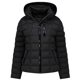 Geographical Norway Steppjacke "Bastia" in Schwarz - 71% | Gr&ouml;&szlig;e XL | Damenjacken