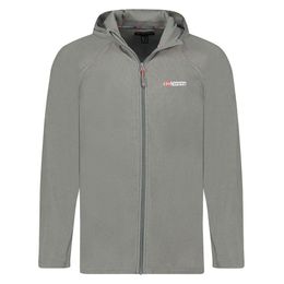 Geographical Norway Fleecejacke "Tugood" in Grau - 46% | Gr&ouml;&szlig;e L | Herren-pullover-sport