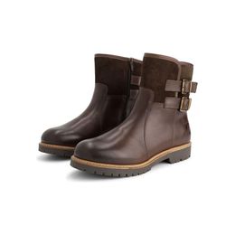 TRAVELIN' Leder-Boots in Braun - 55% | Gr&ouml;&szlig;e 38 | Damen-stiefel