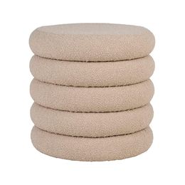 House Nordic Pouf in Beige - (B)44 x (H)44 cm - 52% | Sitzmoebel