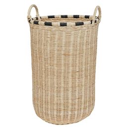 OYOY living design Aufbewahrungskorb in Beige - (H)64 cm x Ø 37,5 cm - 60% | Kisten-koerbe