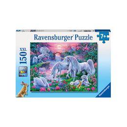 Ravensburger 150tlg. Puzzle "Einhörner im Abendrot" - ab 7 Jahren - 14% | Gesellschaftsspiele