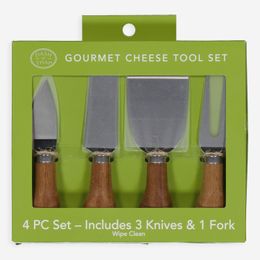 4-teiliges Gourmet-Käsewerkzeug-Set